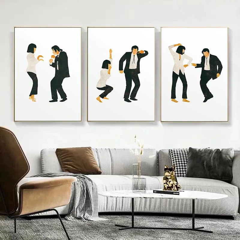 Pulp Fiction Dance Poster
