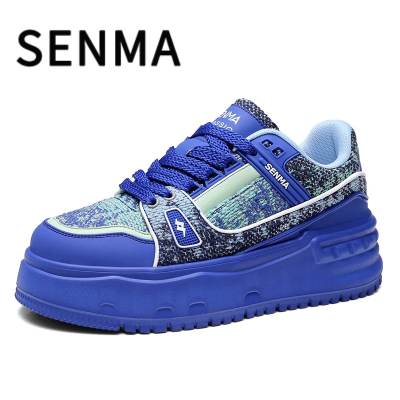 SENMA Men's Shoes 2025 Chunky Sneaker Mens Womens Board Shoes Fashion ...