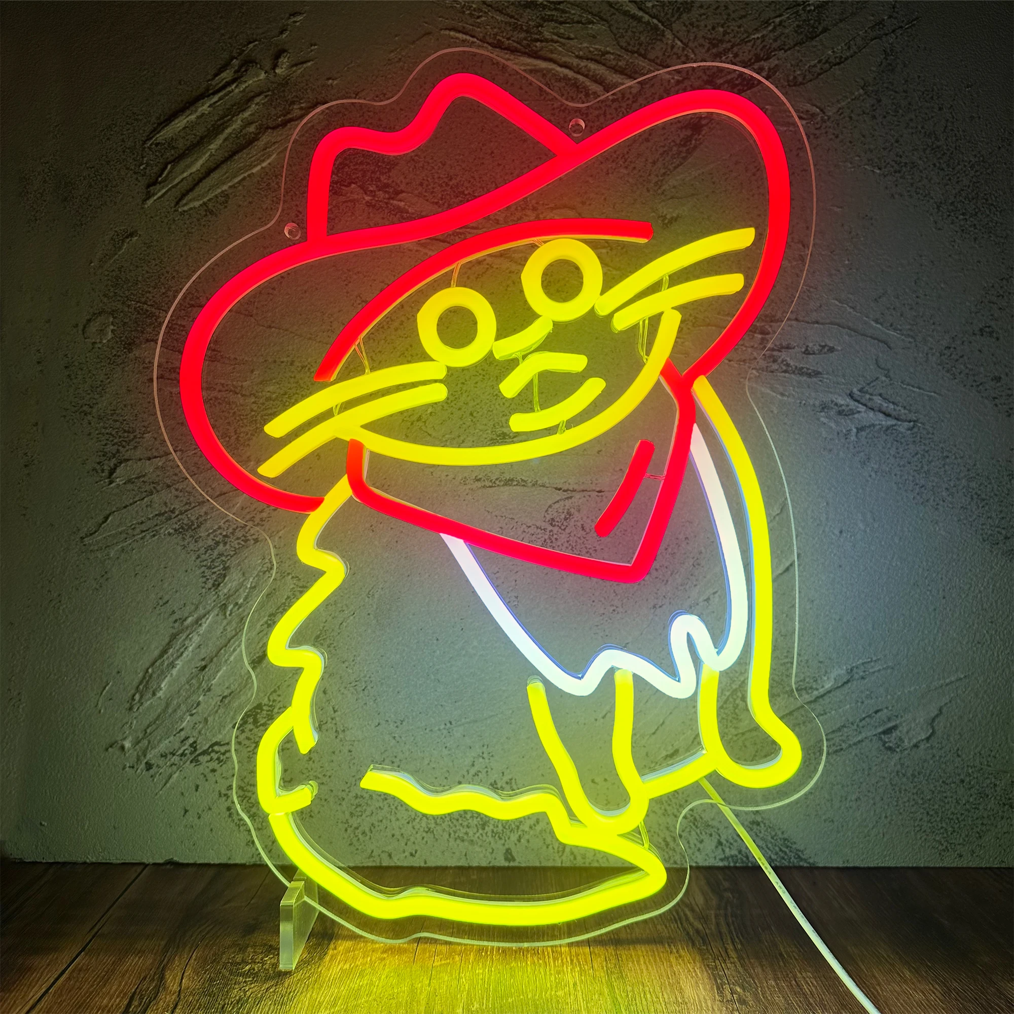Cowboy-Cat-Neon-Sign-LED-Sign-Bar-Prom-Party-Club-Gamer-Living-Room ...