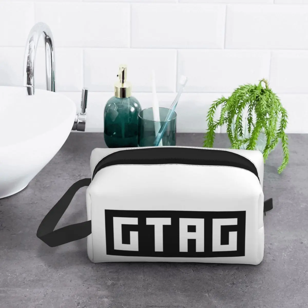 Unofficial Gorilla Tag "GTAG" Logo Merch Makeup Bag Cosmetic Organizer ...