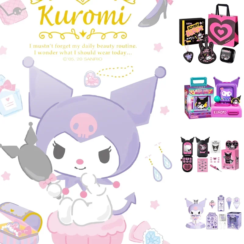 Genuine-Sanrio-Kuromi-Anime-Figure-Kuromi-Earphone-Gift-Box-Kuromi ...
