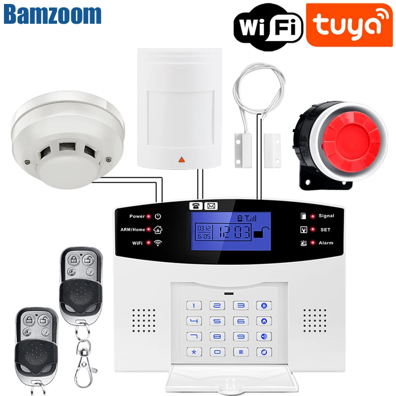 Tuya-WIFI-Home-Alarm-System-Wireless-Wire-Detector-Security-Burglar ...