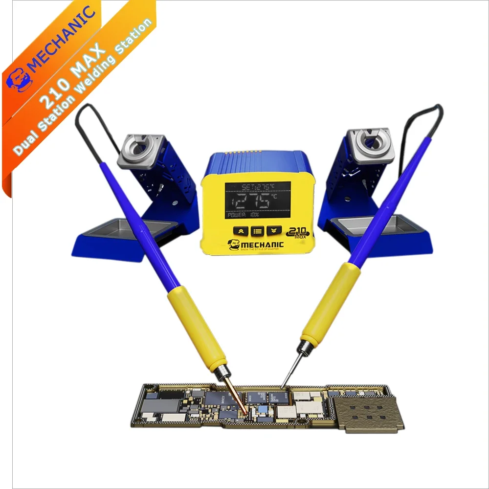 Dual-Welding-Station-MECHANIC-210-MAX-Double-Handle-Electric-Iron-Quick ...