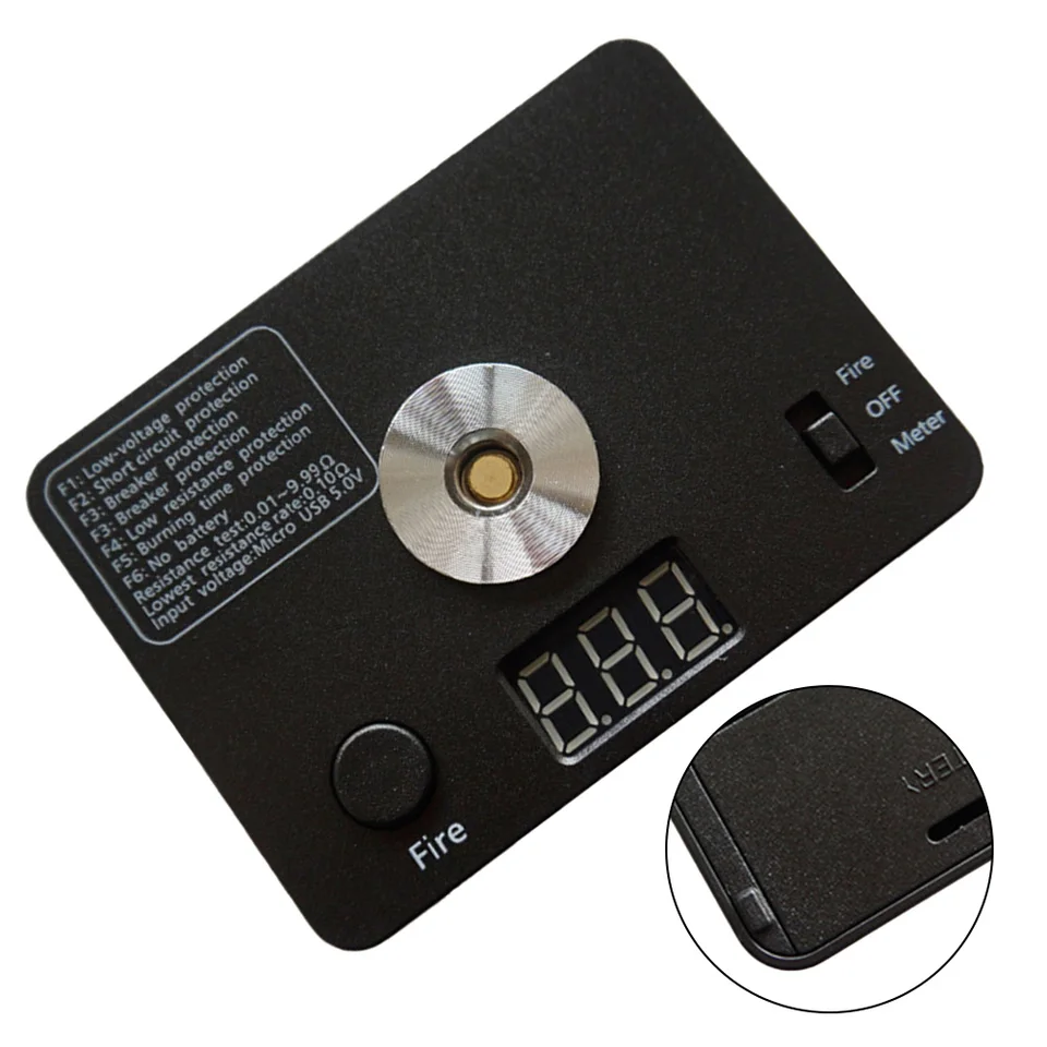 521 TAB MINI V3 Ohm Resistance Tester Coil Burning Measure Building ...