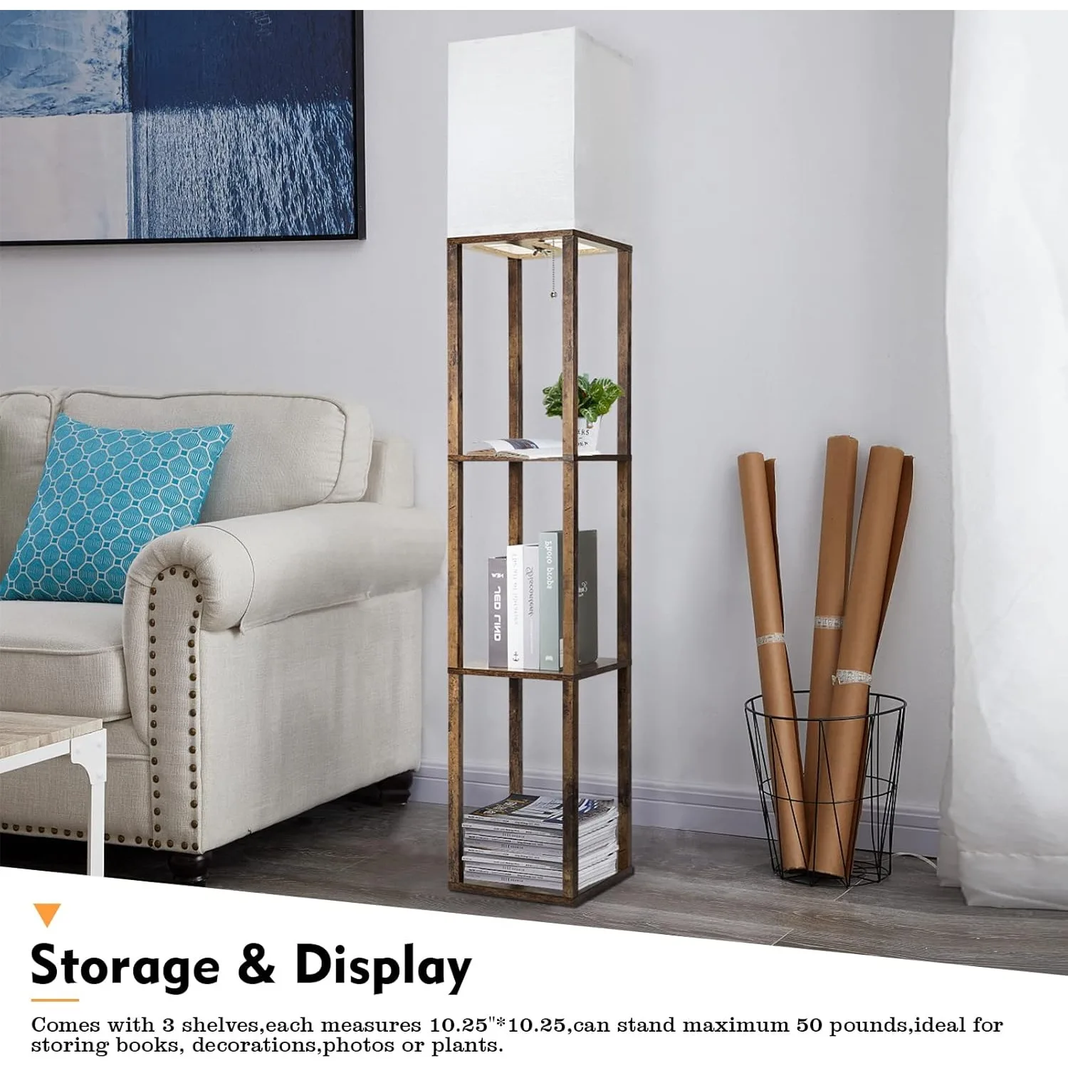 Modern Shelf Lamp – Live In Style Co.