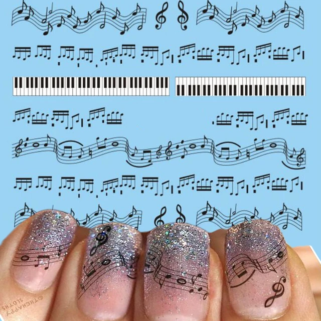 Music Note Nail Designs