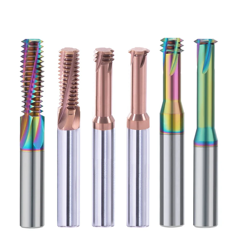 CNC-Carbide-Single-Tooth-Thread-Milling-cutter-1-3-Full-Tooth-M1-2-M1-6 ...