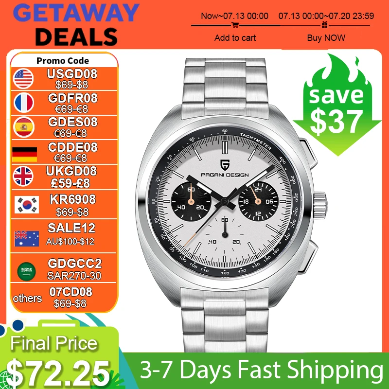 PAGANI-DESIGN-2024-New-Panda-Dial-Men-Watches-Luxury-Quartz-Watch-For ...