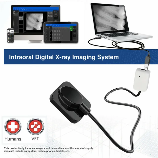 Sistema de imagen Dental Intraoral, Sensor Digital de rayos X, tamaño 1 ...