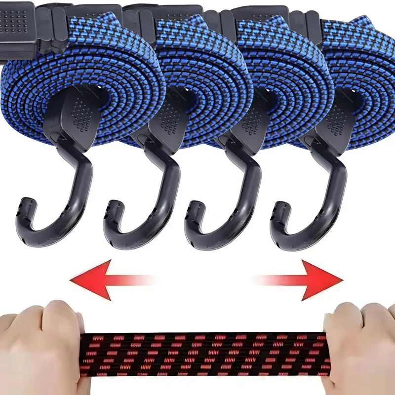 Elastics-Rubber-Luggage-Rope-Cord-Hooks-Bikes-Rope-Tie-Bicycle-Luggage ...