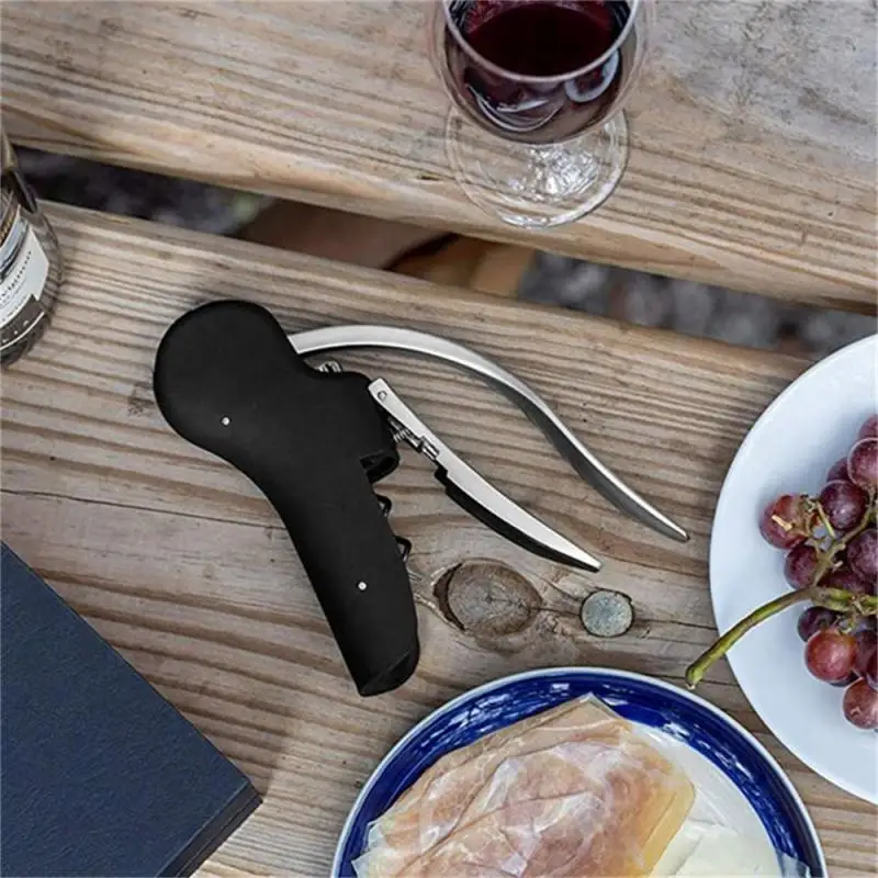Portable-Bottle-Openers-Wine-Tool-Set-Foil-Cutter-Bar-Lever-Corkscrew ...