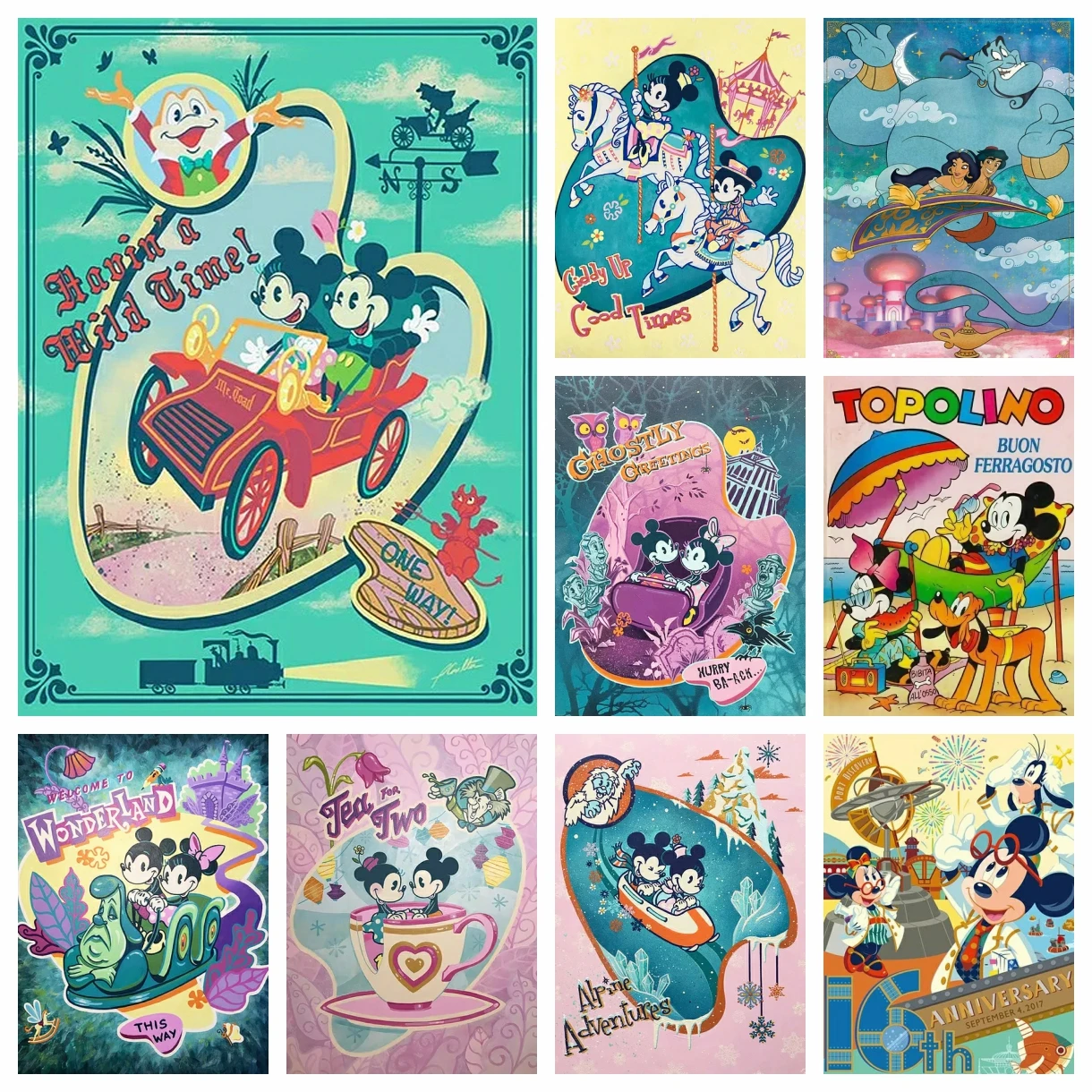 Disney-Mickey-Mouse-5D-Diamond-Painting-Cartoon-New-Collection ...