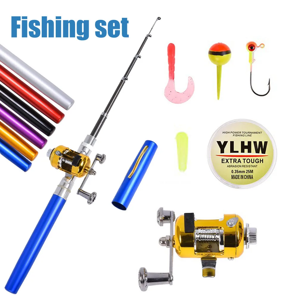 Rods-for-Fishing-Pole-Telescopic-Fishing-Rod-Goods-Tackle-Reel-Tools ...