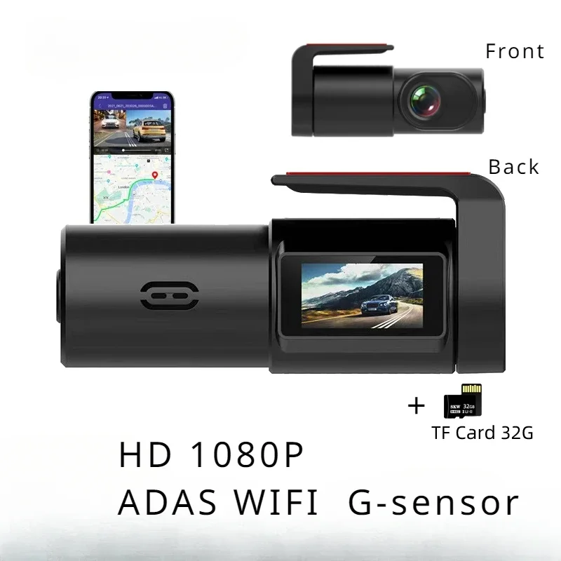 DVR-Car-Loop-Video-Recorder-1080P-720P-Auto-Recorder-170-Car-ADAS ...