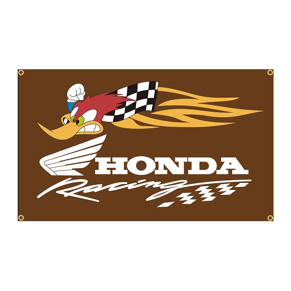 Black Honda Racing Logo