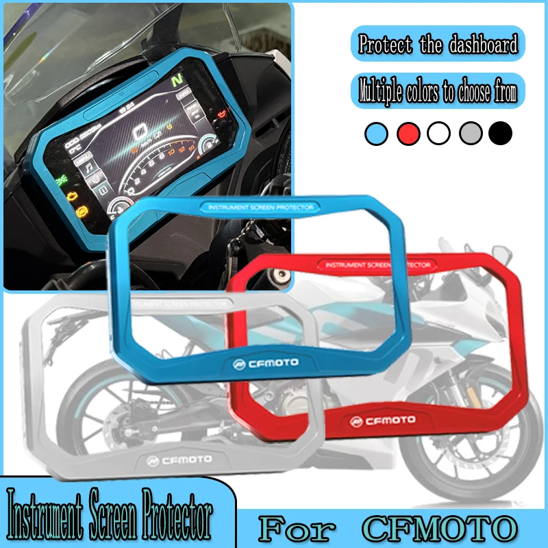 For CFMOTO 450MT 450SR Motorcycle Meter Frame Cover Screen Glare Shield ...