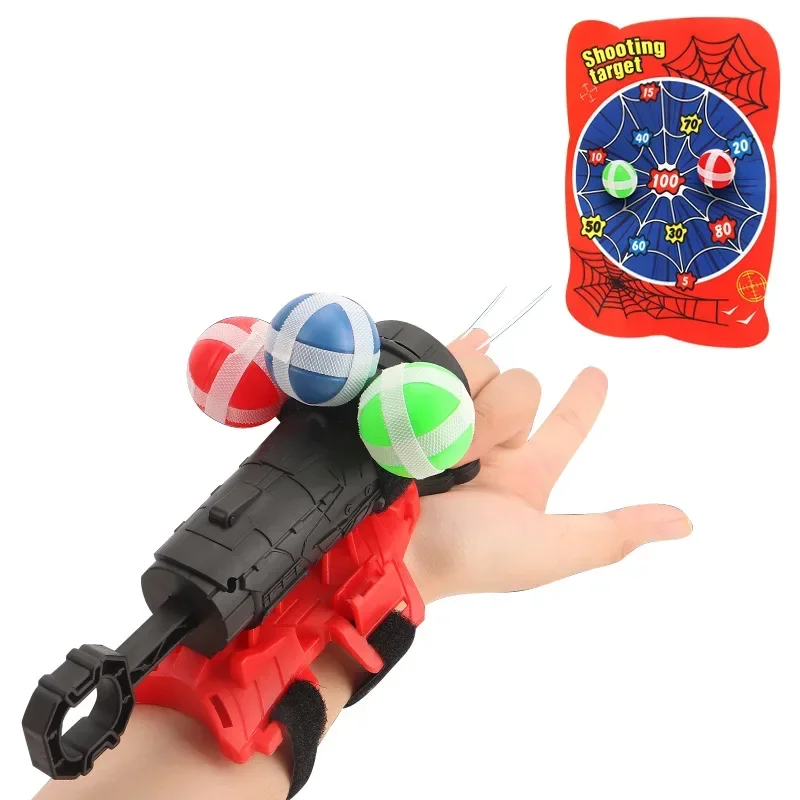 Kids-Hand-Wrist-Shooting-Ball-Launcher-Toy-Boys-Cosplay-Indoor-Outdoor ...