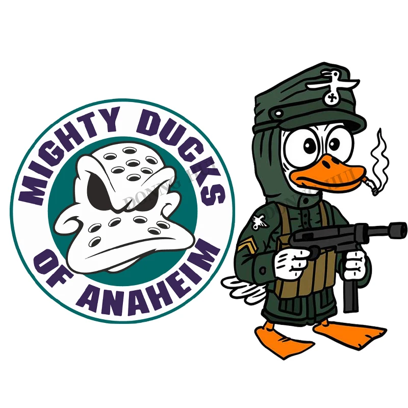 Mighty Ducks Cartoon Logo