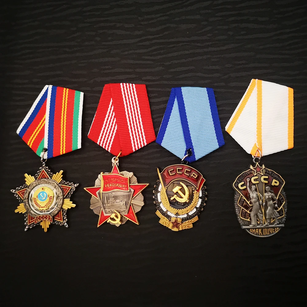 CCCP-Soviet-Labor-Red-Flag-Medal-Former-Soviet-Union-Military-Medal ...