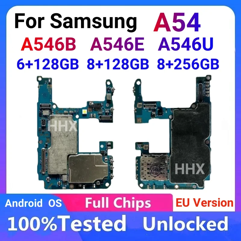 Para Samsung Galaxy A54 A546B A546E A546U placa base desbloqueada ...