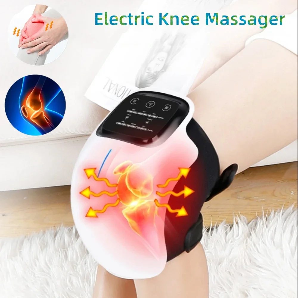 Electric-Knee-Massager-Heating-Knee-Pad-Air-Compression-Massager ...