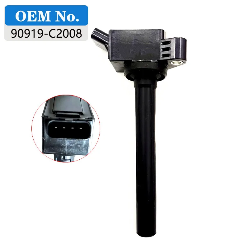 90919-C2008 High Quality Ignition Coils For Toyota Corolla Lexus GS300 ...