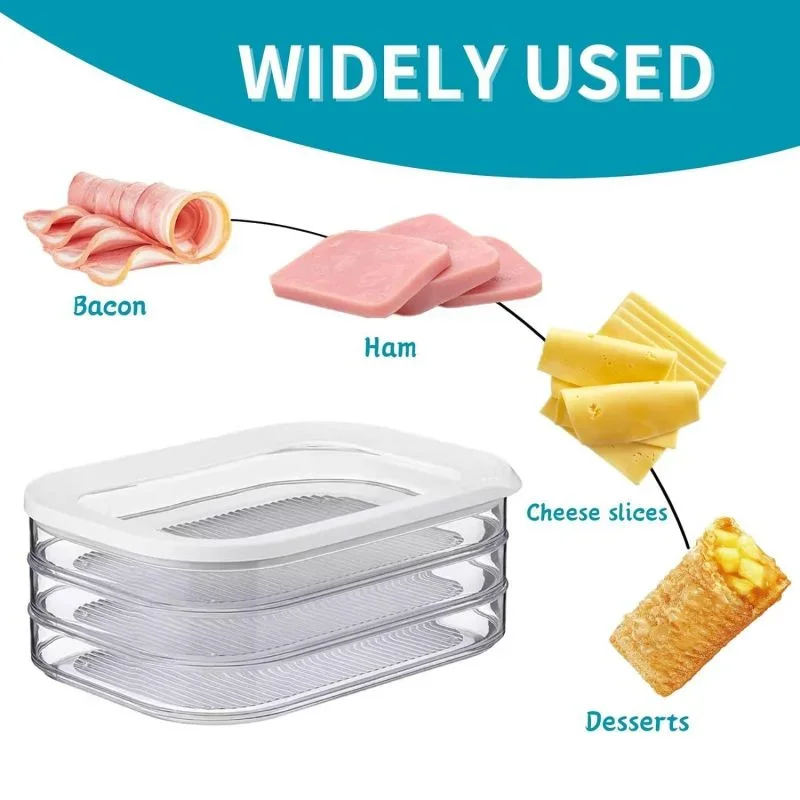 Meat-Storage-Box-3-Layers-Food-Grade-Crisper-with-Lid-Seal-Large ...