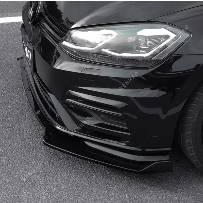 Car Front Lip Bumper Side Splitter Canrds Custom Body Kit For Vw Golf 7 ...