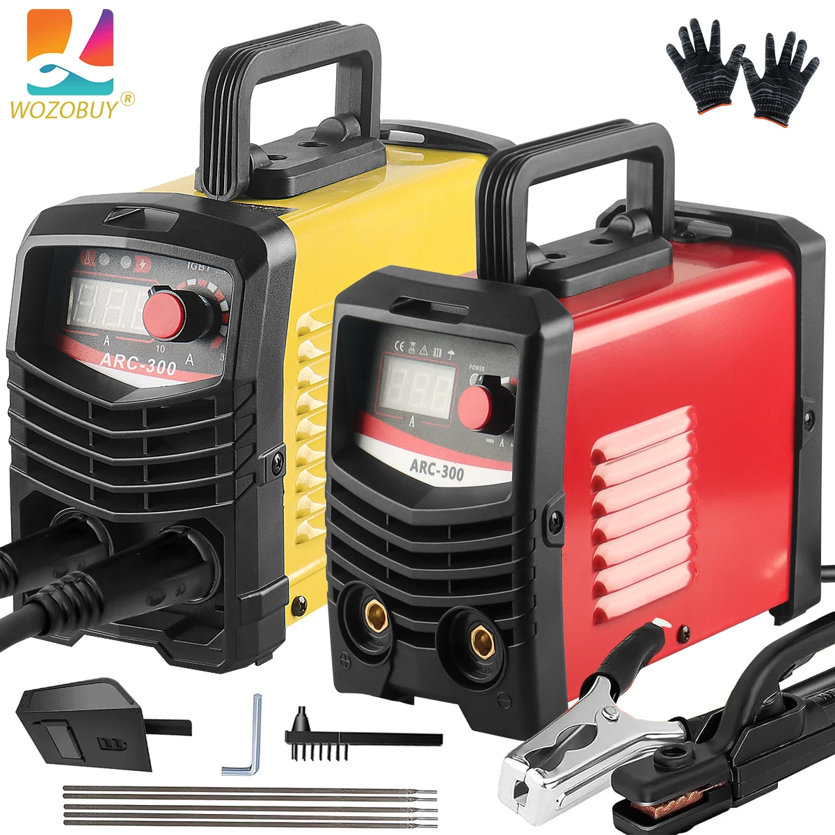 300A-ARC-Lift-TIG-Welding-Machine-with-Synergic-Control-IGBT-Inverter ...