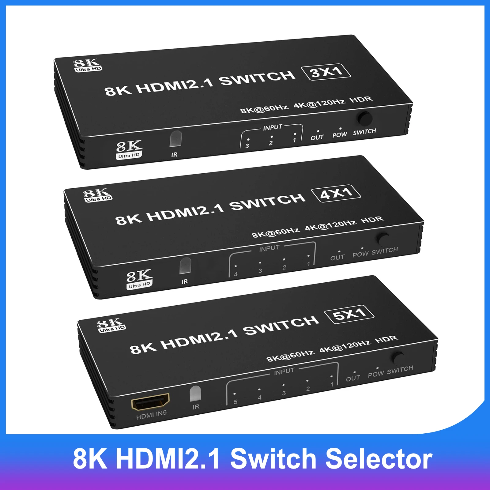 4K-120Hz-HDMI-Switch-8K-HDMI-2-1-Splitter-with-Remote-HDMI-Multiport ...