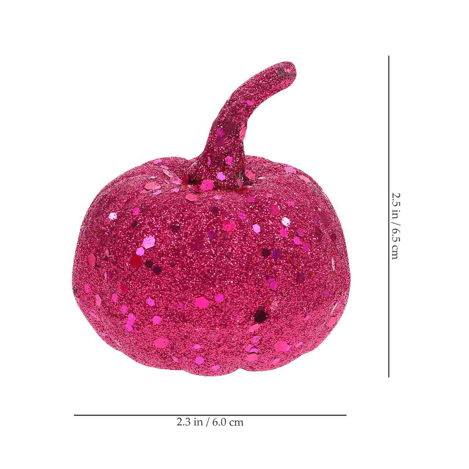 Pink Glitter Pumpkins