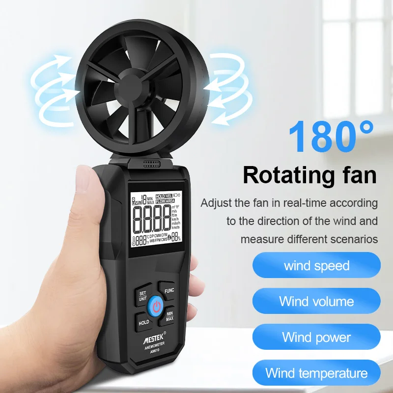 AM610-Portable-Digital-Wind-Speed-Anemometer-Handheld-Windmeter-Air ...