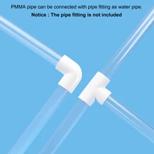 100mm Length Od 80mm~220mm High Transparent Acrylic Tube Fish Tank ...