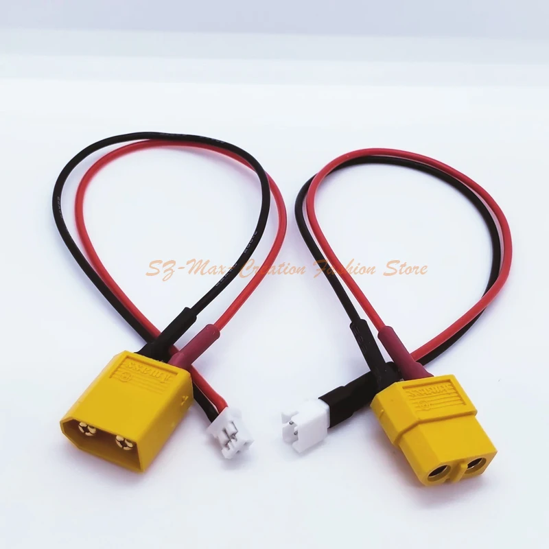 1Pcs-Amass-XT60-to-PH2-0-Plug-Female-Male-Connector-Cable-5-10-20CM ...