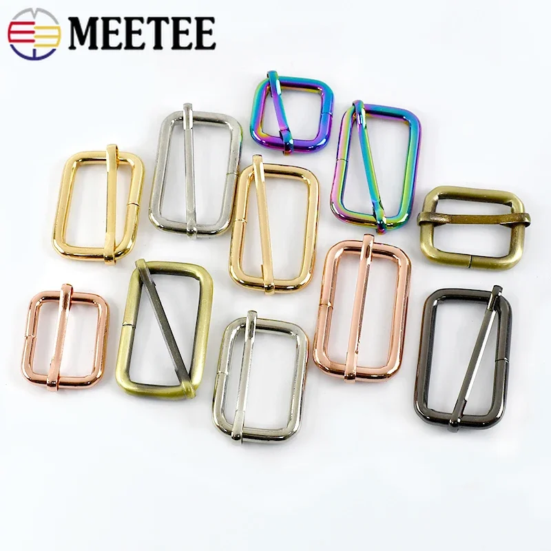 50Pcs-Metal-Belt-Buckles-for-Bag-Handbag-Strap-Pin-Buckle-Clasp-Tri ...