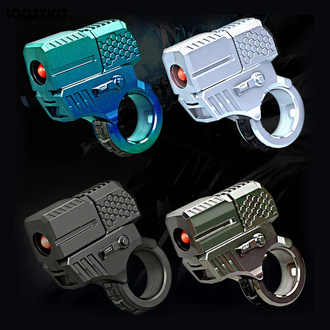 Fidget-Toys-Alloy-Gun-EDC-Fidget-Spinner-Metal-Hand-Spinner-for-Adult ...