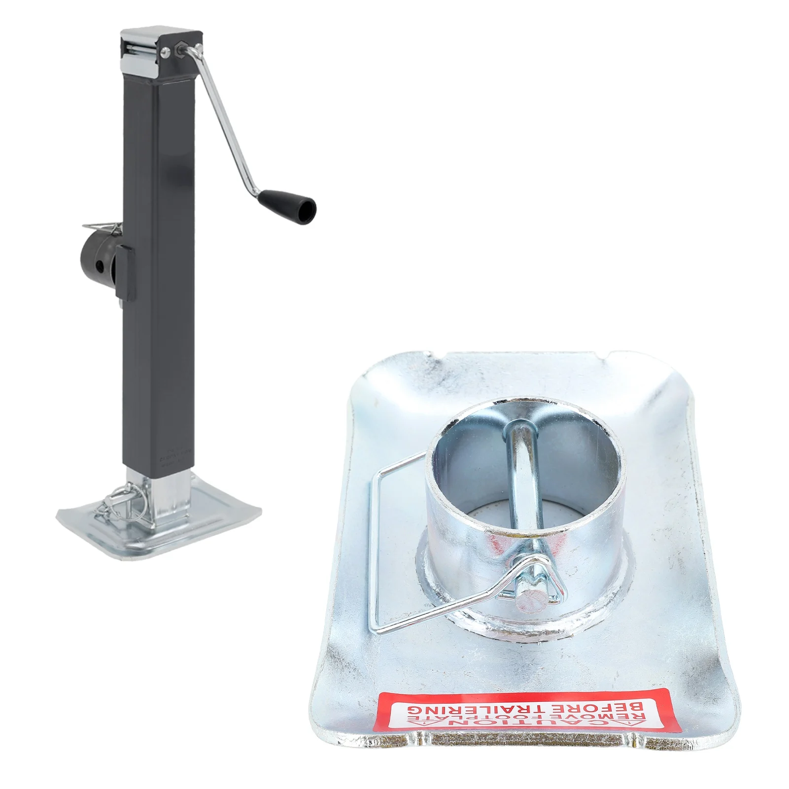 Trailer-Jack-Foot-5000lbs-Capacity-2-Inch-Diameter-Tube-Jack-Foot-Plate ...