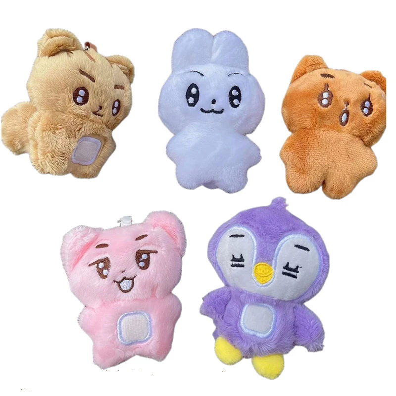 Kpop-Cartoon-TXT-Same-Plush-Keyrings-Lovely-Mini-Figures-Keychains-Key ...