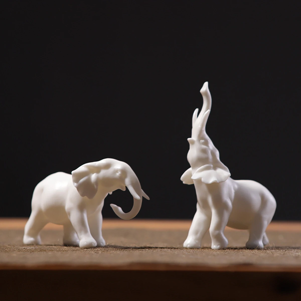 White Elephants Decoration | Elephants Home Decoration | Mini Figurine ...