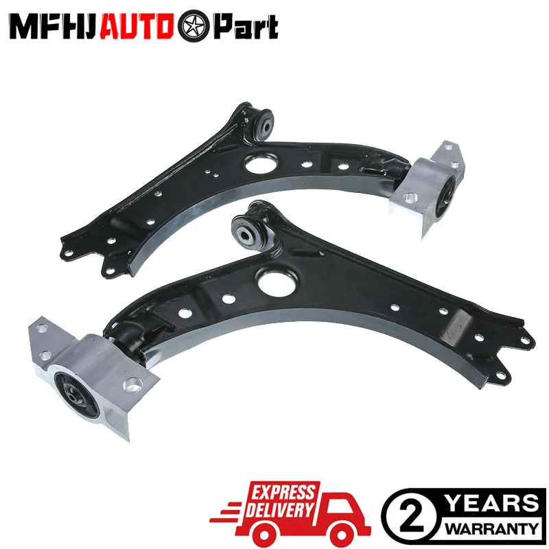 2Pc-Front-Lower-Control-Arm-Left-Right-Kit-For-VW-Golf-GTI-Jetta-Rabbit ...