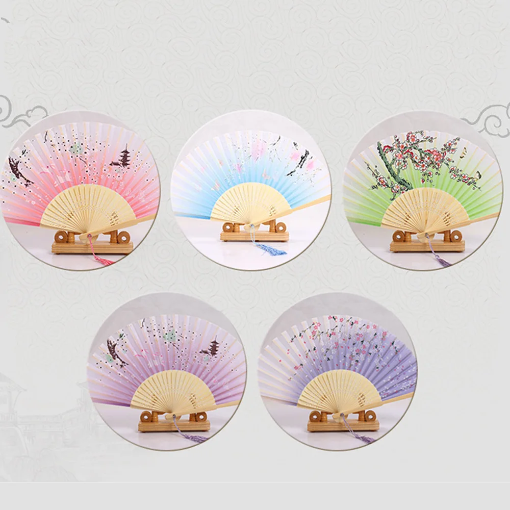 Folding-Fan-30-20pcs-Vintage-Chinese-Japanese-Style-Pattern-Art-Craft ...