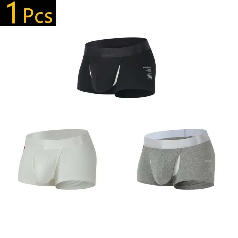 Plus-Size-M-XXXL-Open-Front-Underwear-Men-Cotton-Sexy-Men-s-Boxer ...