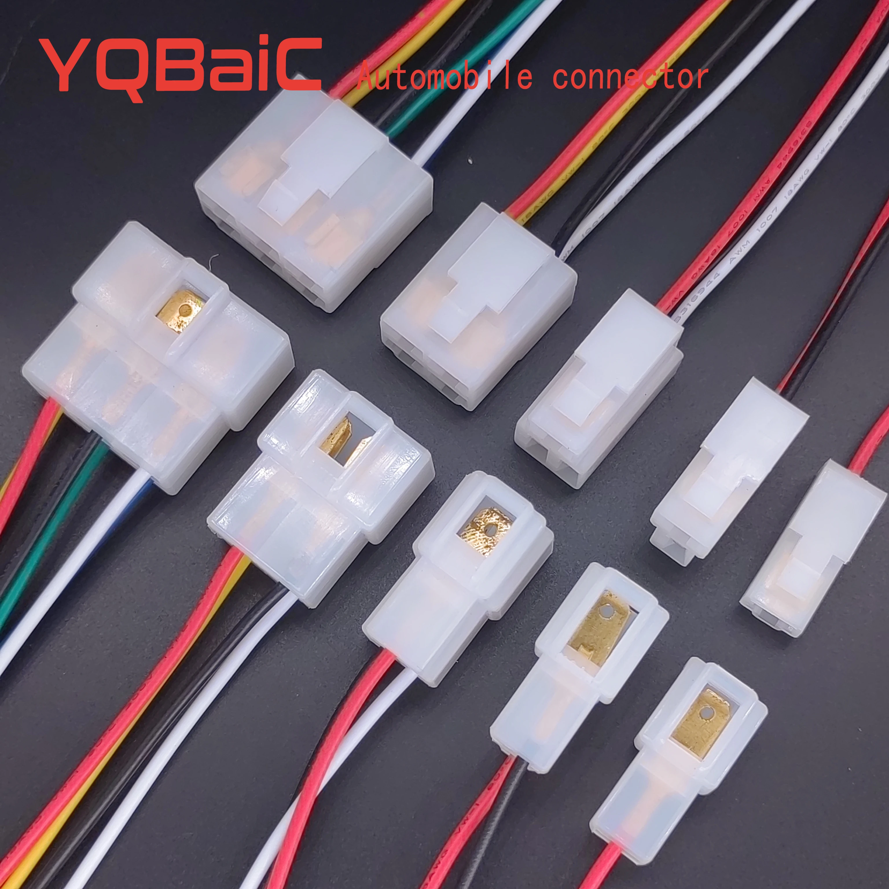 Headlight Plug Socket | Motorcycle Connector | 1p 6.3 Connector | 6.3 ...