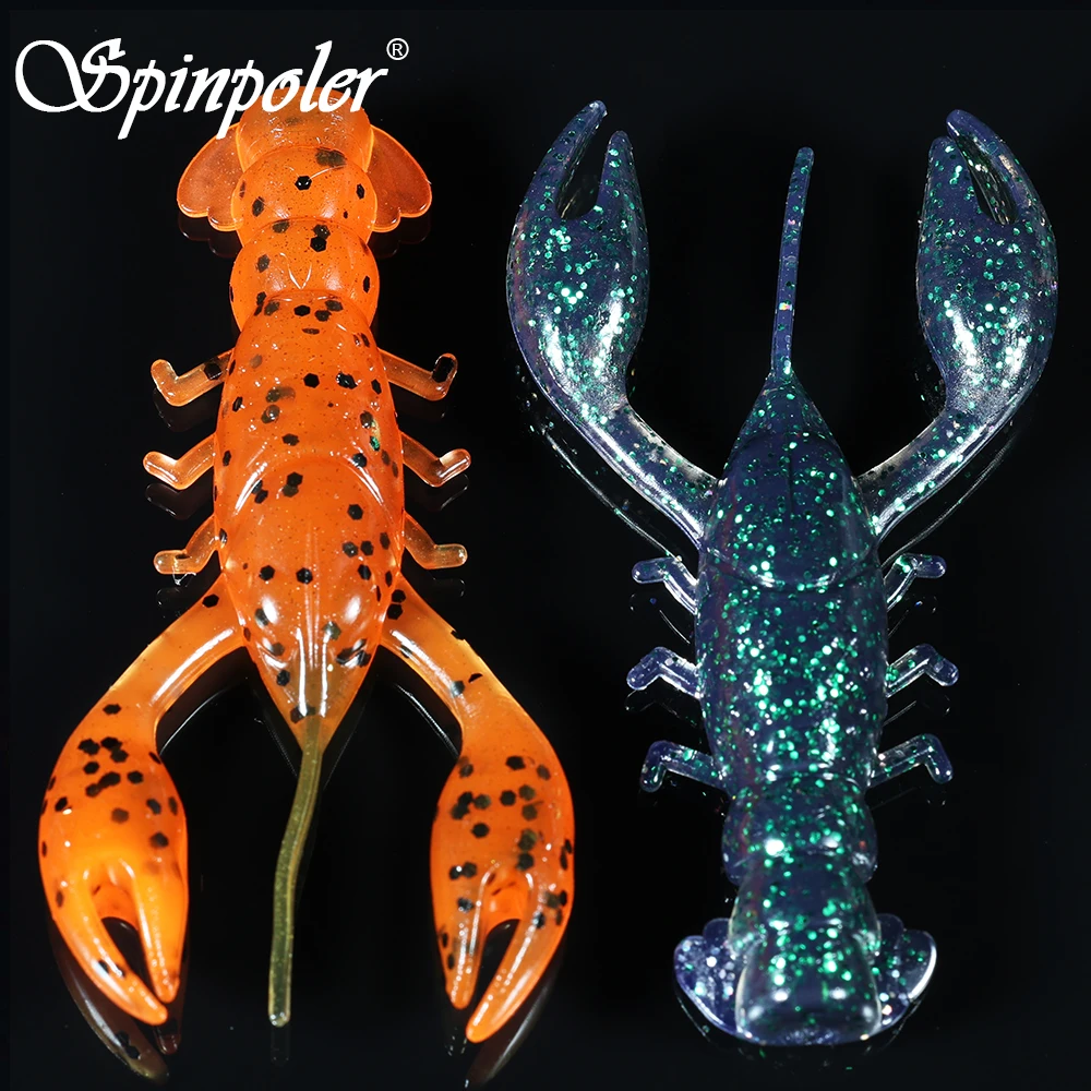 Spinpoler-Floating-Soft-Lure-Crawfish-Fishing-Bait-Shrimp-Jig-Wobbler ...