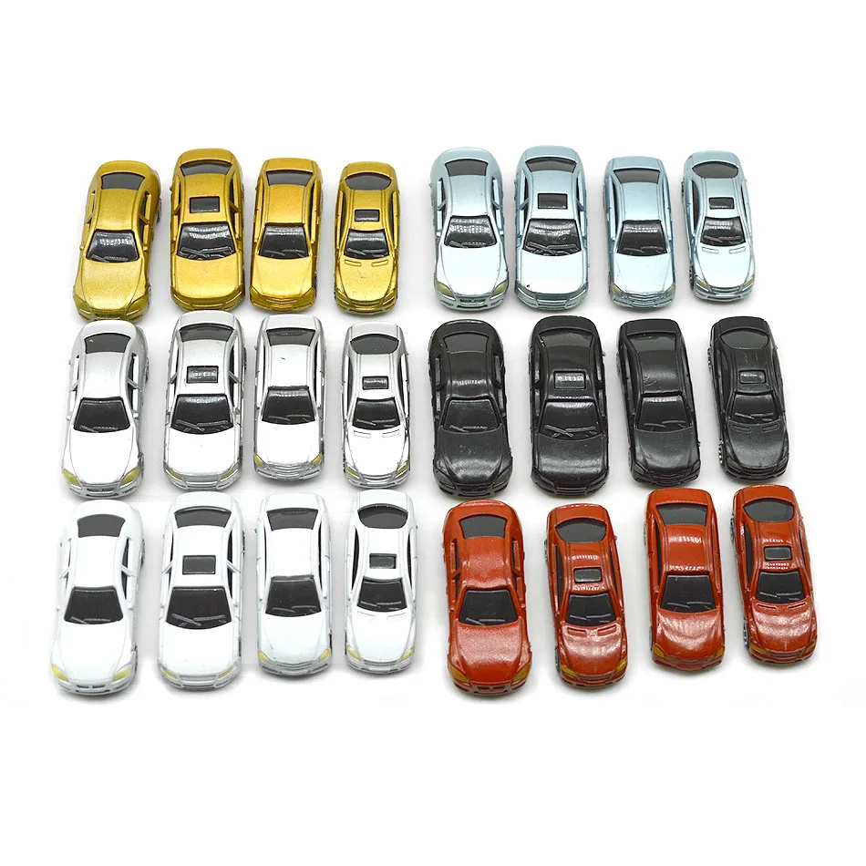 100pcs-1-100-Scale-Miniature-Cars-Model-ABS-Plastic-Painted-Vehicles ...
