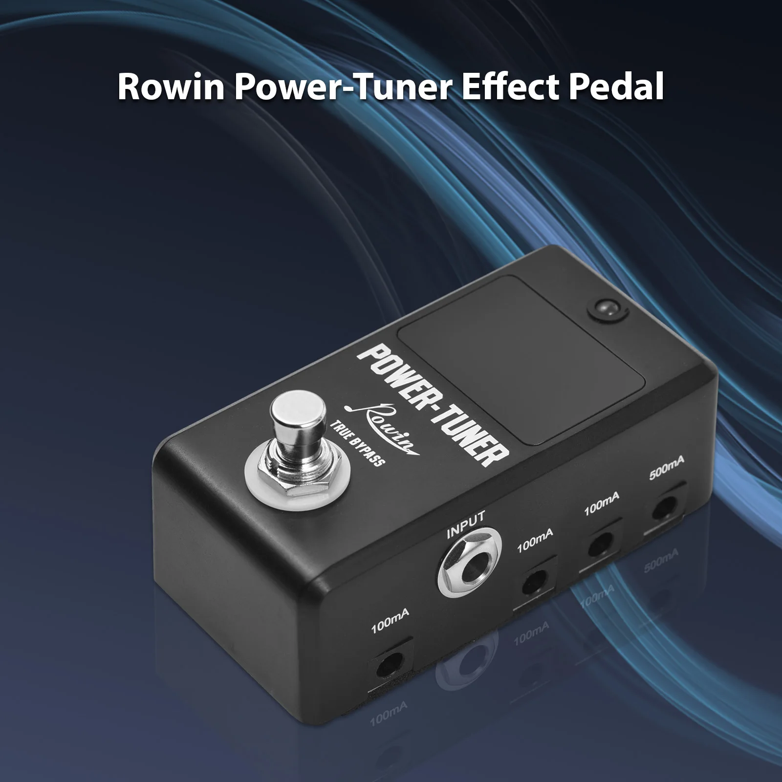 Rowin-Power-Tuning-Effector-LED-12Hz-4186Hz-Guitar-Tuning-Pedal-DC-12V ...