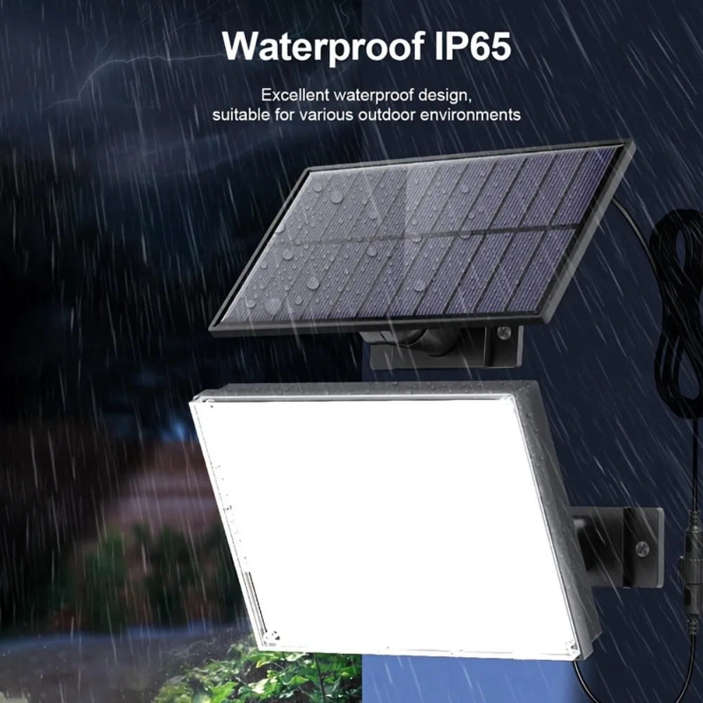1P/2pcs 172LED Outdoor Solar Wall Light, with Motion Sensor Lighting ...