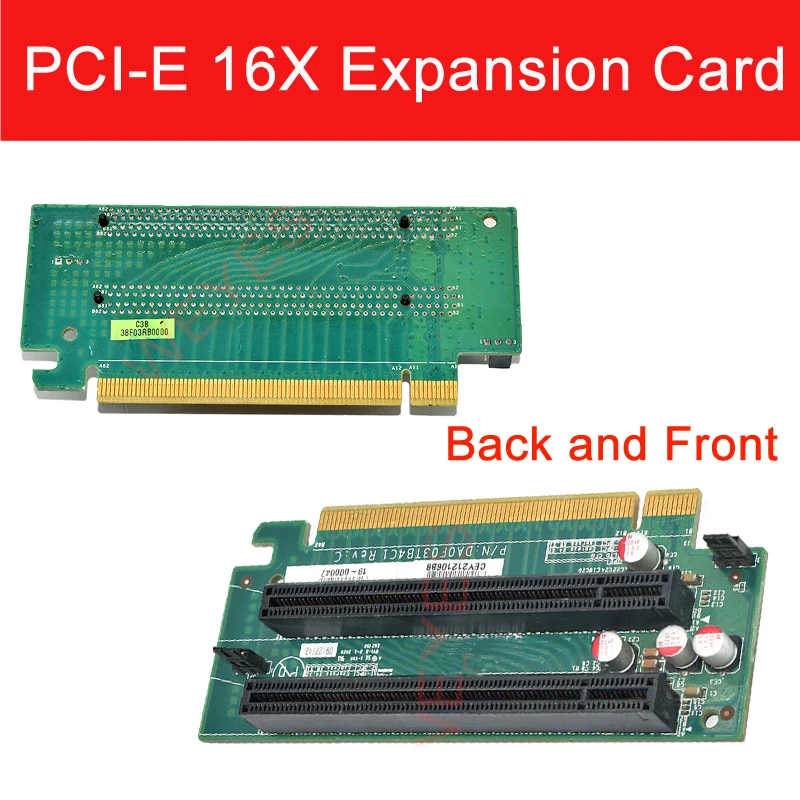 Da0f03tb4c1 Pcie Extension Converter Pci-e 16x Expansion Card 2u Pci-e ...