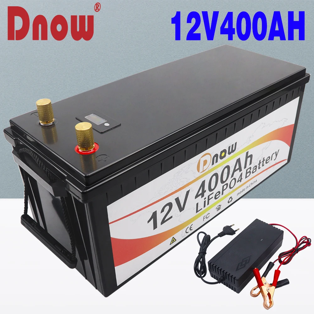 12V-400AH-LiFePO4-Battery-Built-in-BMS-Lithium-Iron-Phosphate-Cells ...