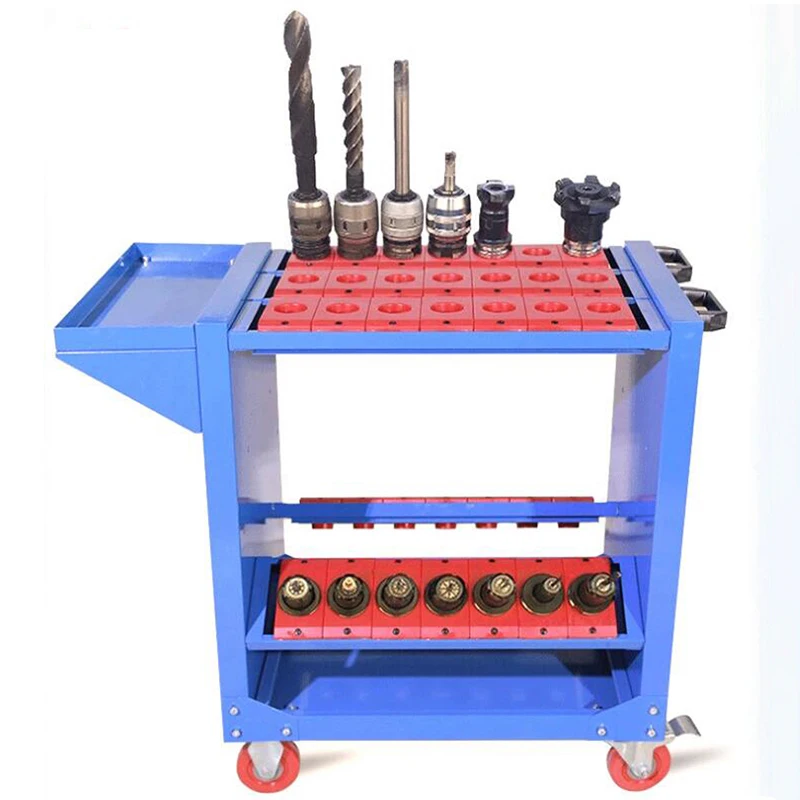 CNC-Lathe-Tool-Cart-Trolley-Tool-Cart-C-Holder-Taper-Tool-Holder-with ...